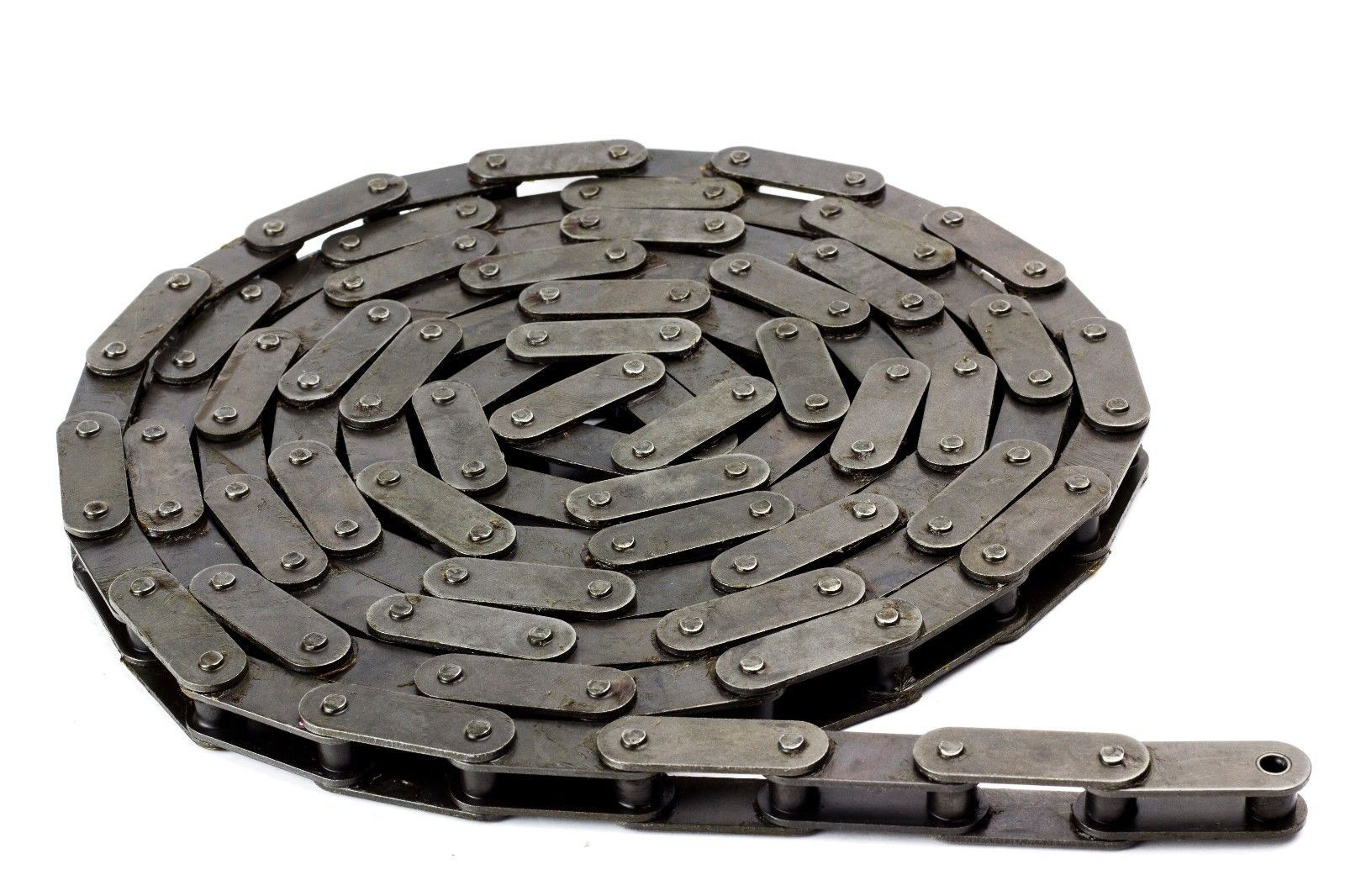 Jeremywell #81X Lumber Conveyor Roller Chain 10 Feet with 1 Connecting Link