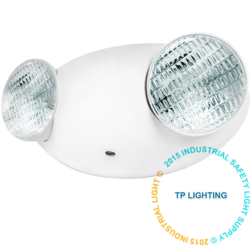 LED Emergency Exit Light Standard Bug Eye Head Spot Light Fire Code ...
