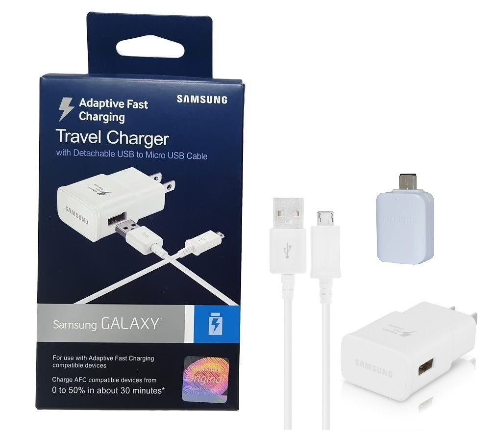 Official Samsung Adaptive Fast Charging Wall /Travel Charger with USB ...