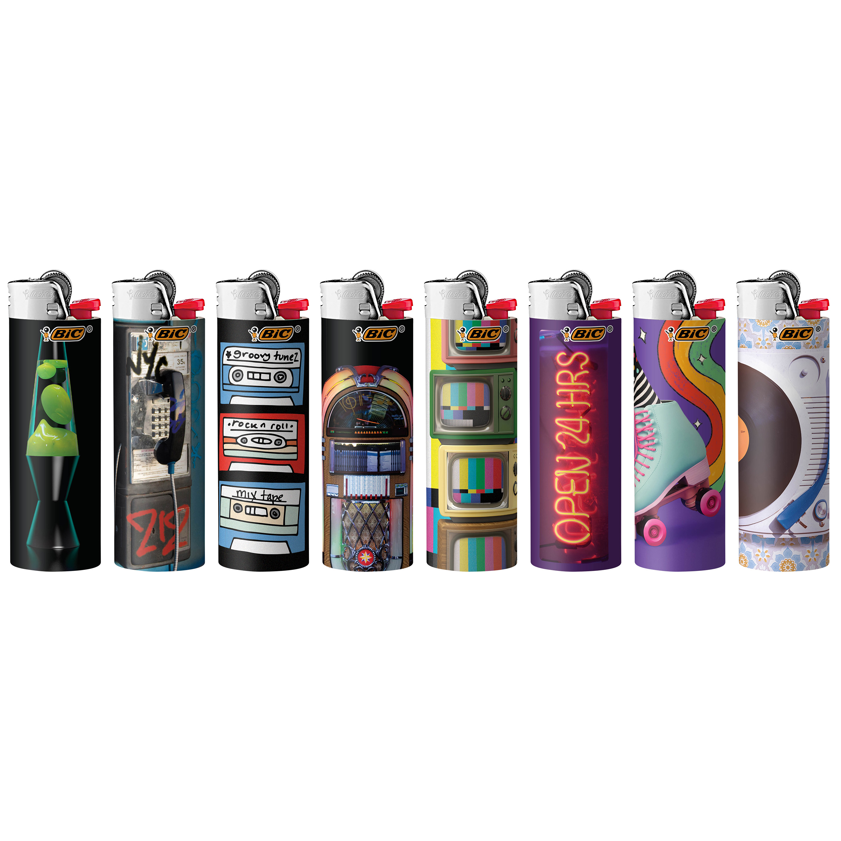 BIC Special Edition Series Lighters, Set of 8 Lighters | eBay