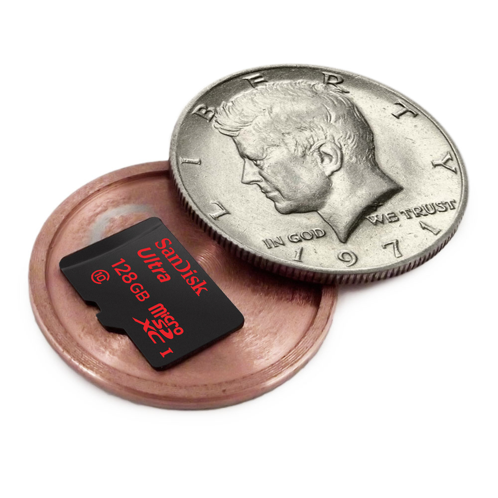 MicroSD Hidden Hollow Covert Spy Coin - Authentic International and US ...