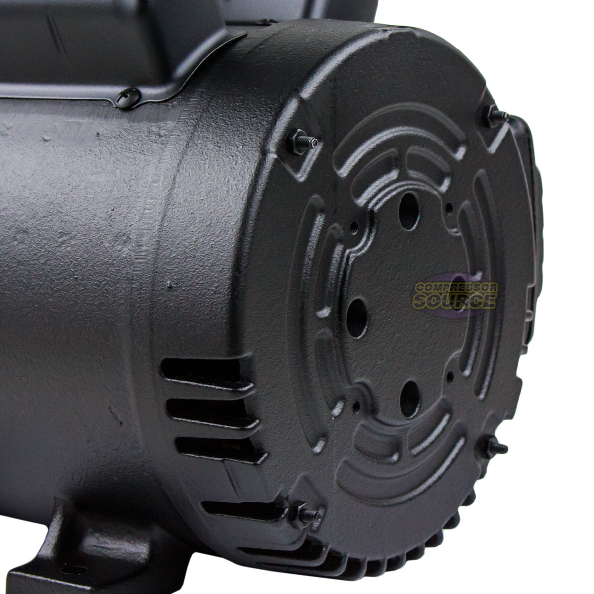 5 HP Air Compressor Duty Electric Motor 184T 1745 RPM 1 Phase Manual ...