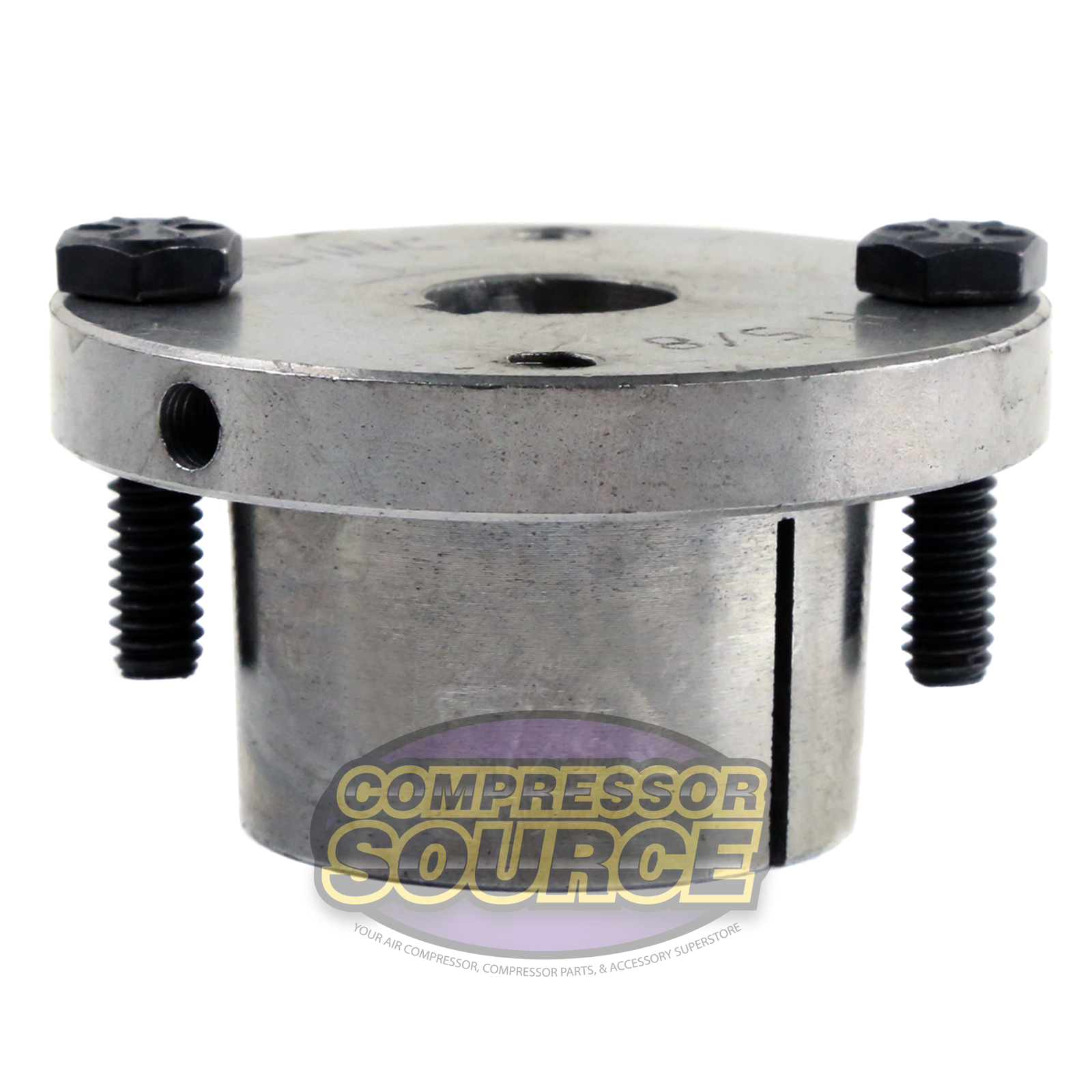 5/8" Bore H style Steel Sheave / Pulley Bushing Split Taper For Keyed ...