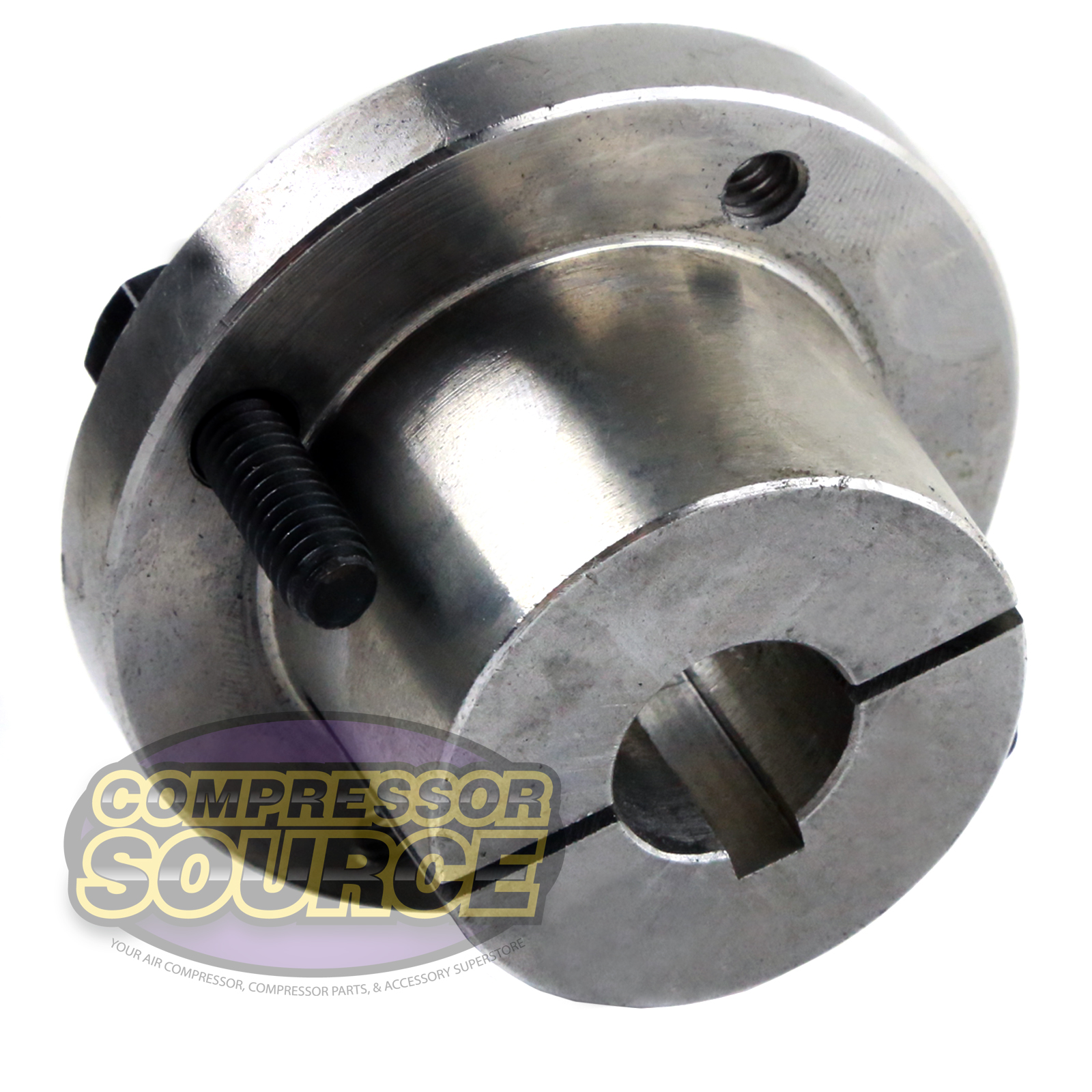 5/8" Bore H style Steel Sheave / Pulley Bushing Split Taper For Keyed ...