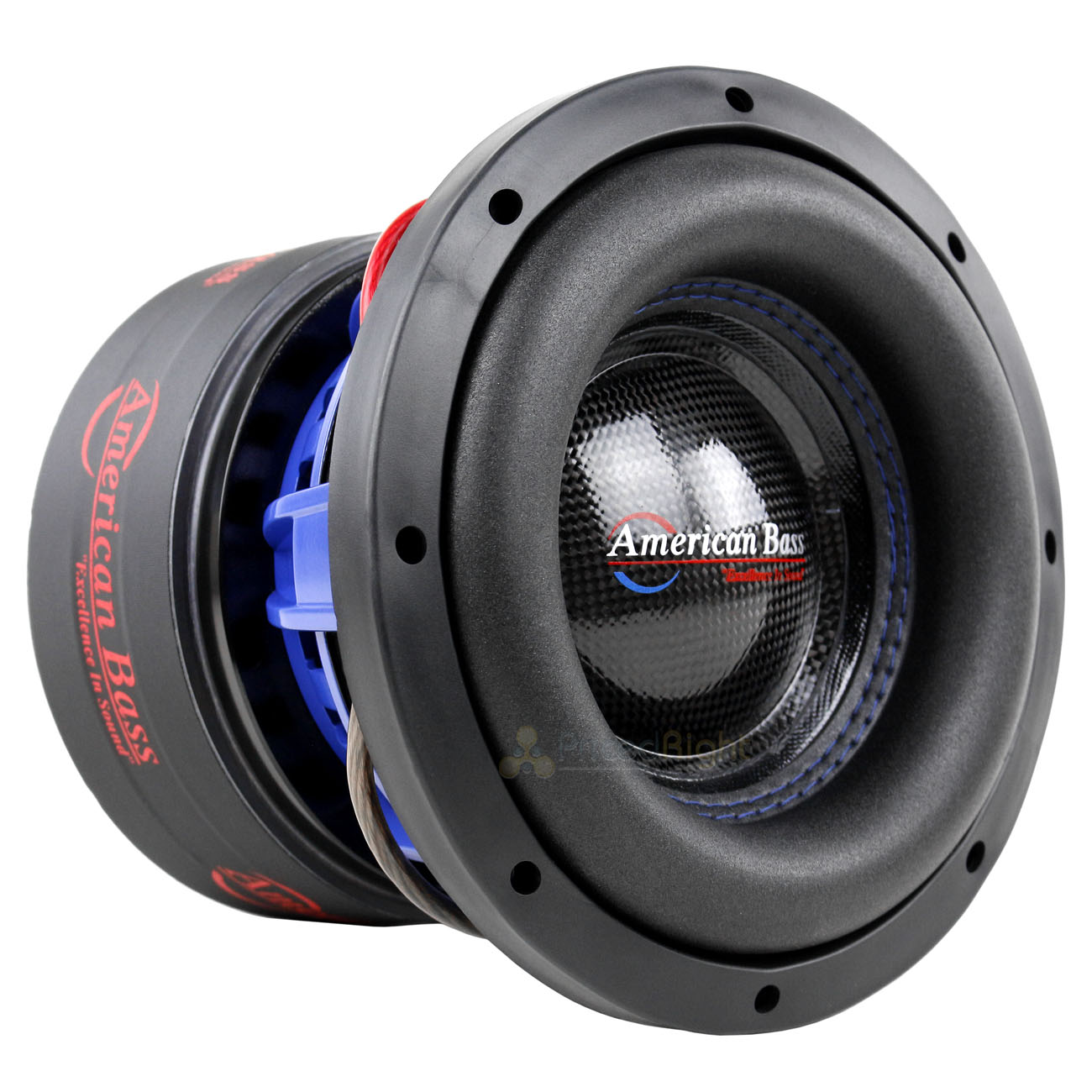 American Bass HD-8D4 8" Competition Subwoofer 800W Max Dual 4 Ohm Car ...