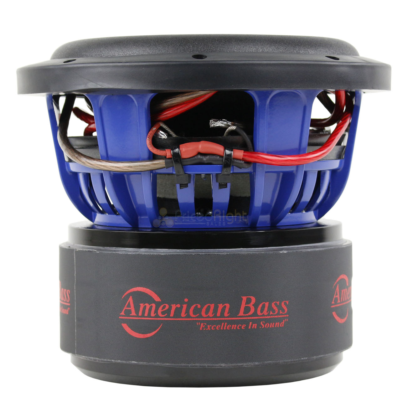 American Bass HD-8D4 8" Competition Subwoofer 800W Max Dual 4 Ohm Car ...