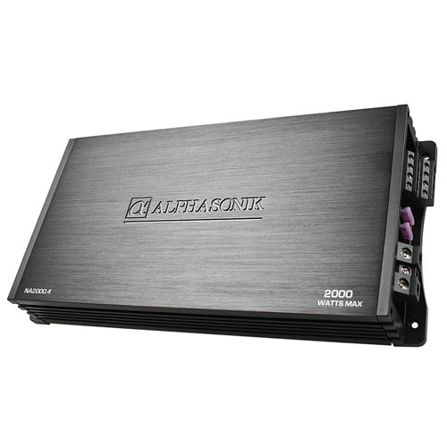 Alphasonik 4 Channel Amplifier 2000 Watts Neuron Series Class A/B Amp ...