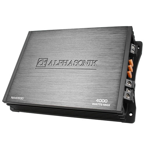 Alphasonik 1 Channel Monoblock Amplifier 4000 Watts Class D Amp Neuron ...