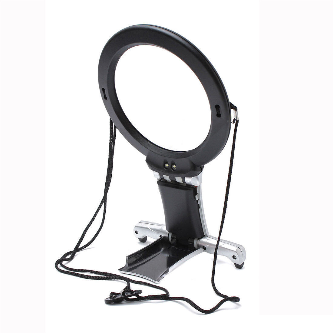 6X Large Magnifying Glass With Light Led Lamp Giant Magnifier Reading ...