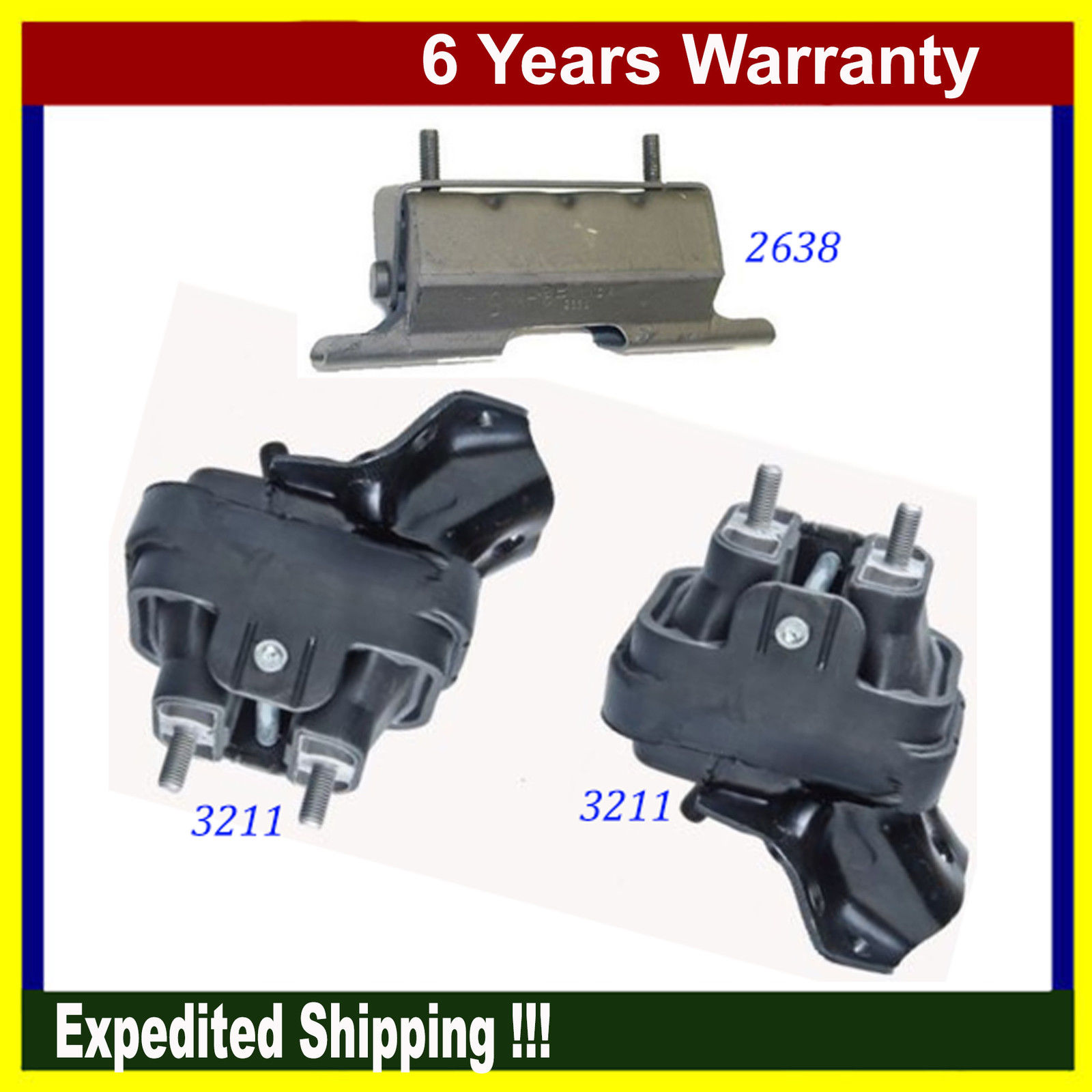 New Engine Mount For Cadillac Chevrolet Silverado GMC Sierra 3211*2 ...