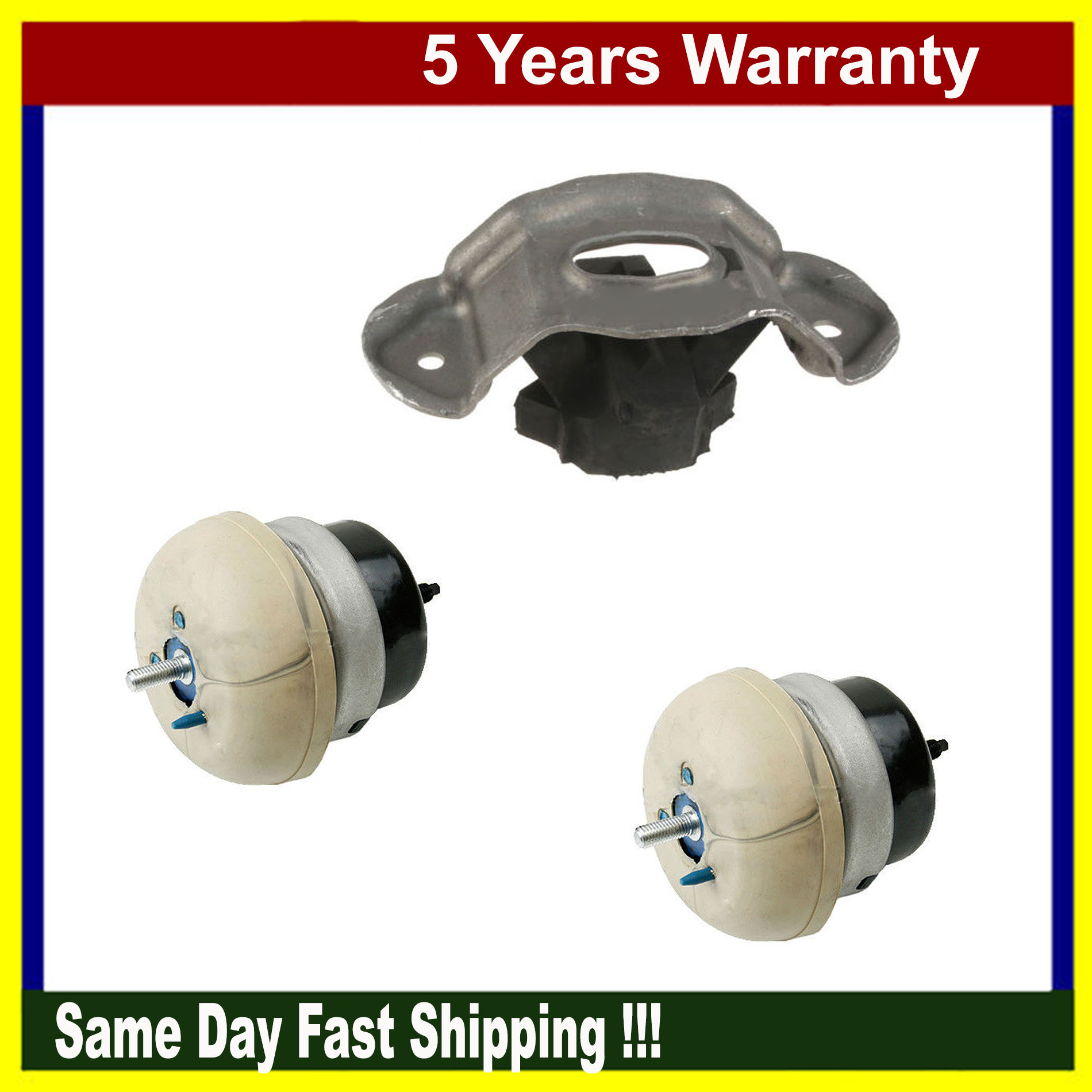 Engine Motor & Trans Mount 3PCS Set For Lincoln LS LSE Sedan 4-Door 3 ...