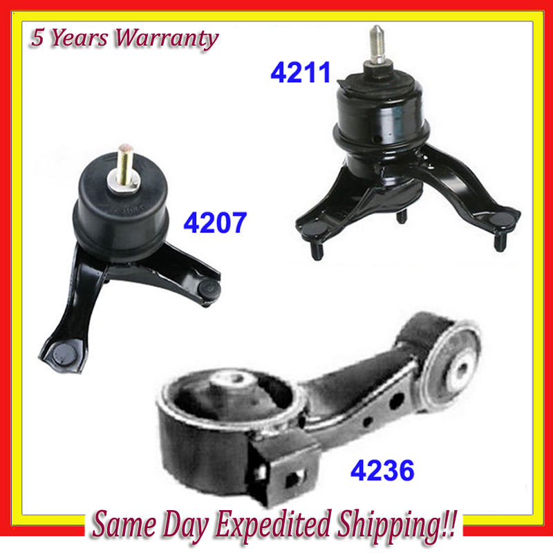 Engine Motor & Trans. Mount Kit 2002-2003 For Lexus ES300 3.0L Set 3PCS ...