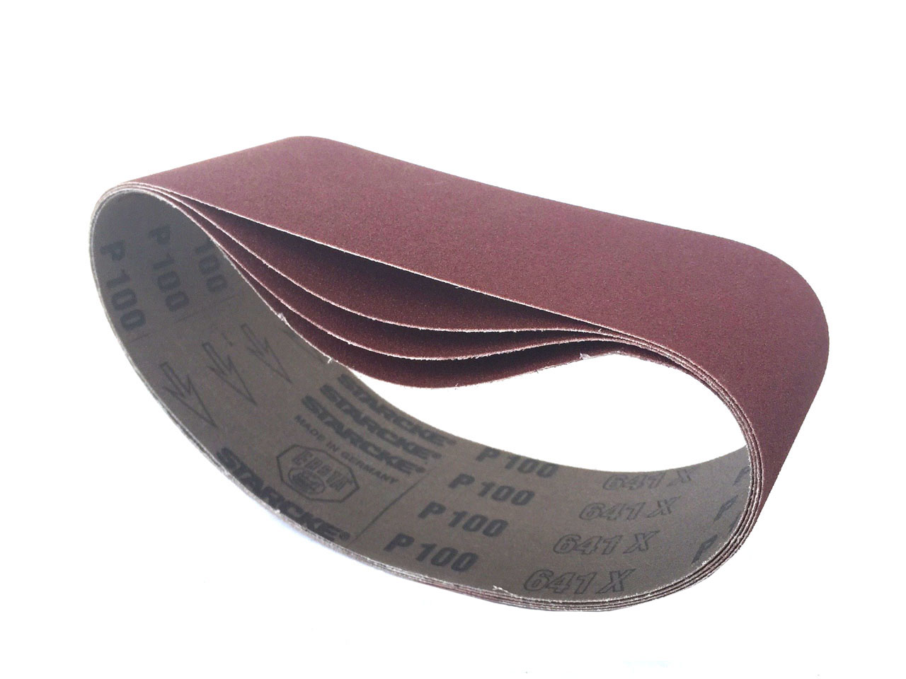 Starcke Premium Sanding Belts 2 1 2 X 16 Aluminum Oxide Cloth Sander Starcke Premium Sanding Belts 2 1 2 X 16 Aluminum Oxide Cloth Sander