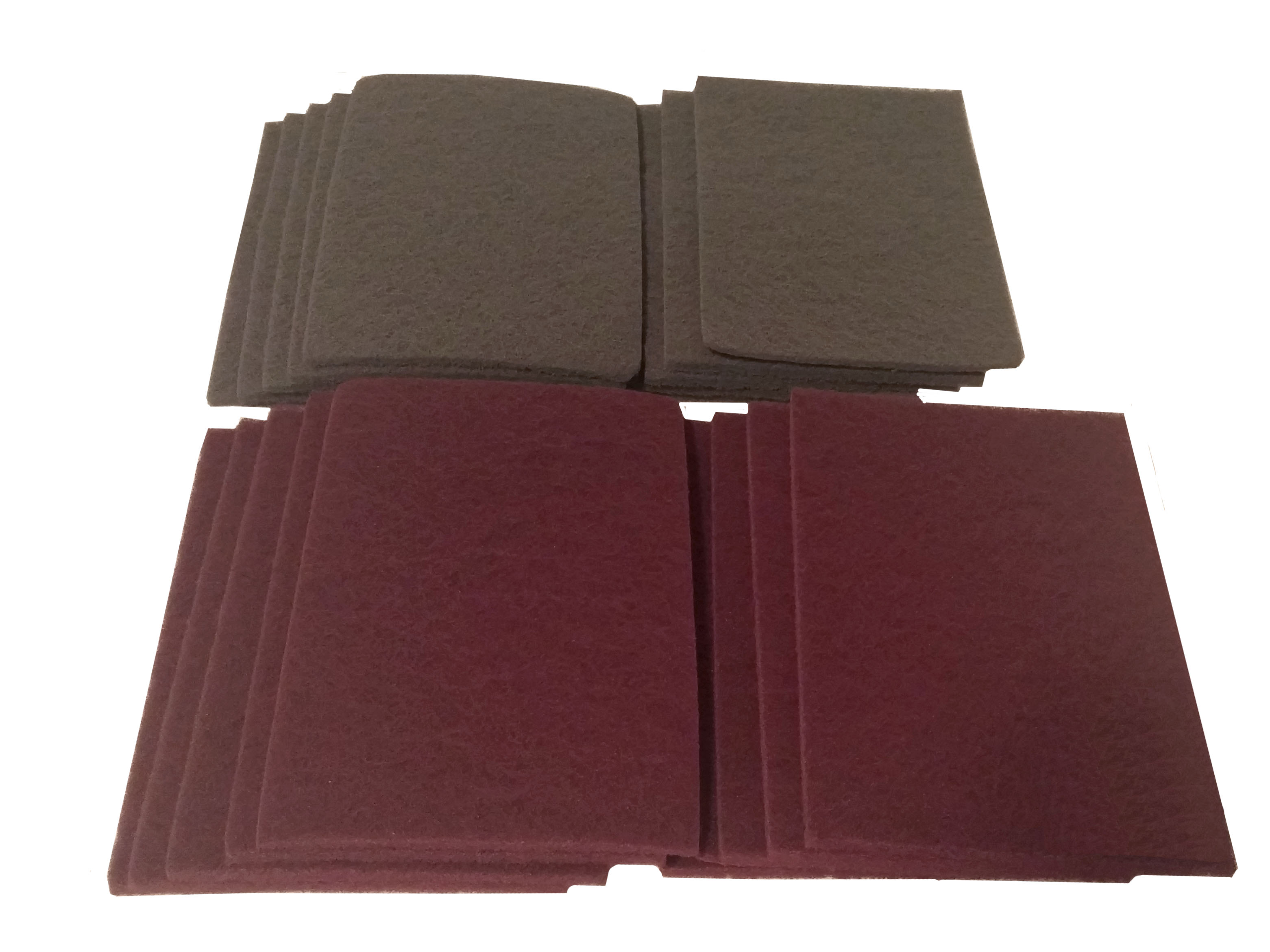 STARCKE 6" x 9" Non Woven Surface Conditioning Hand Pads for Wood ...