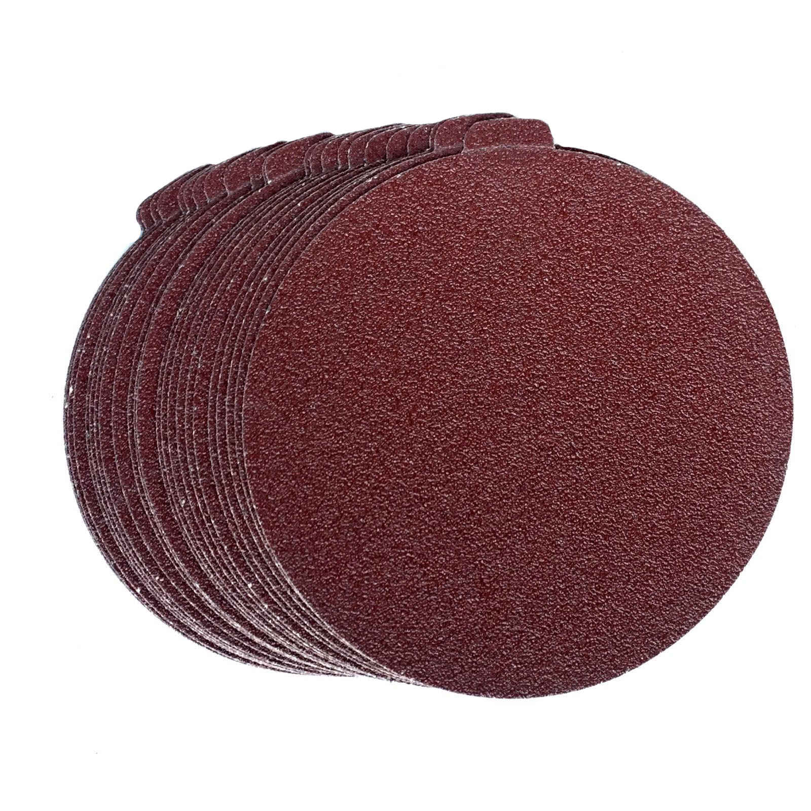 6 Inch Heavy Duty Adhesive Sticky Back Tabbed Sanding Discs | eBay