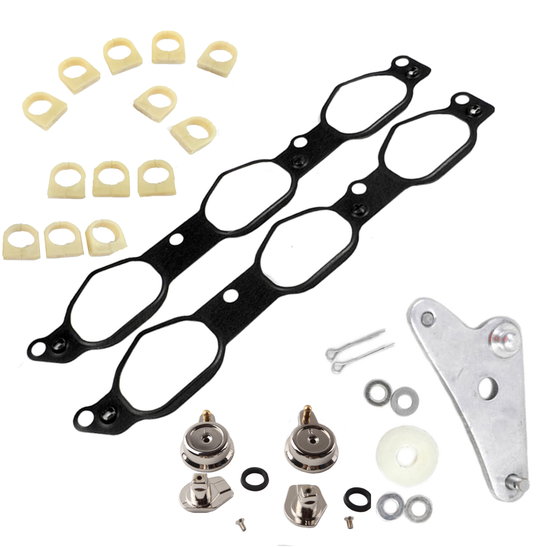 Air Intake Manifold Repair Kit For Mercedes-Benz C ML R SLK Metal Flap ...