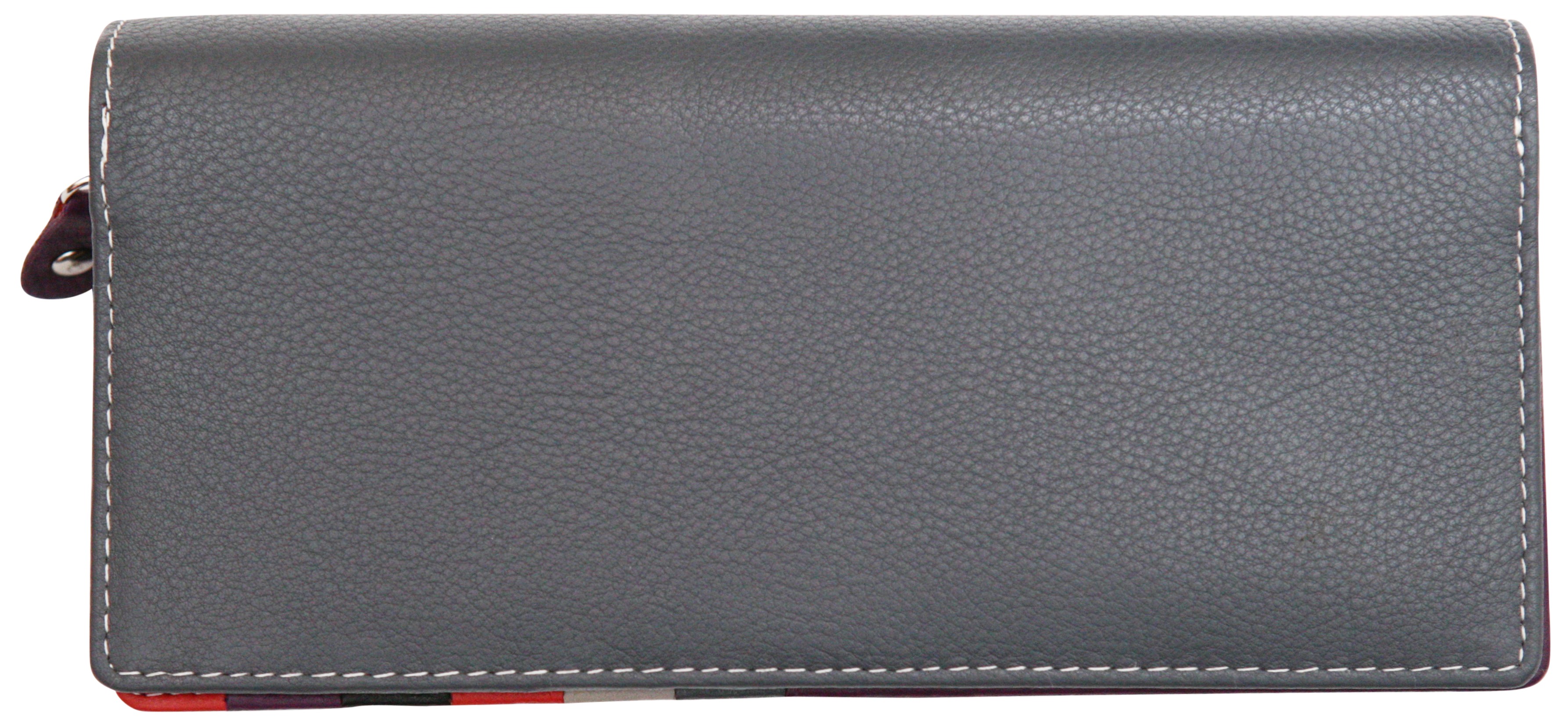 Felda RFID Genuine Leather Ladies Long Coin & 23 Card Purse Wallet ...