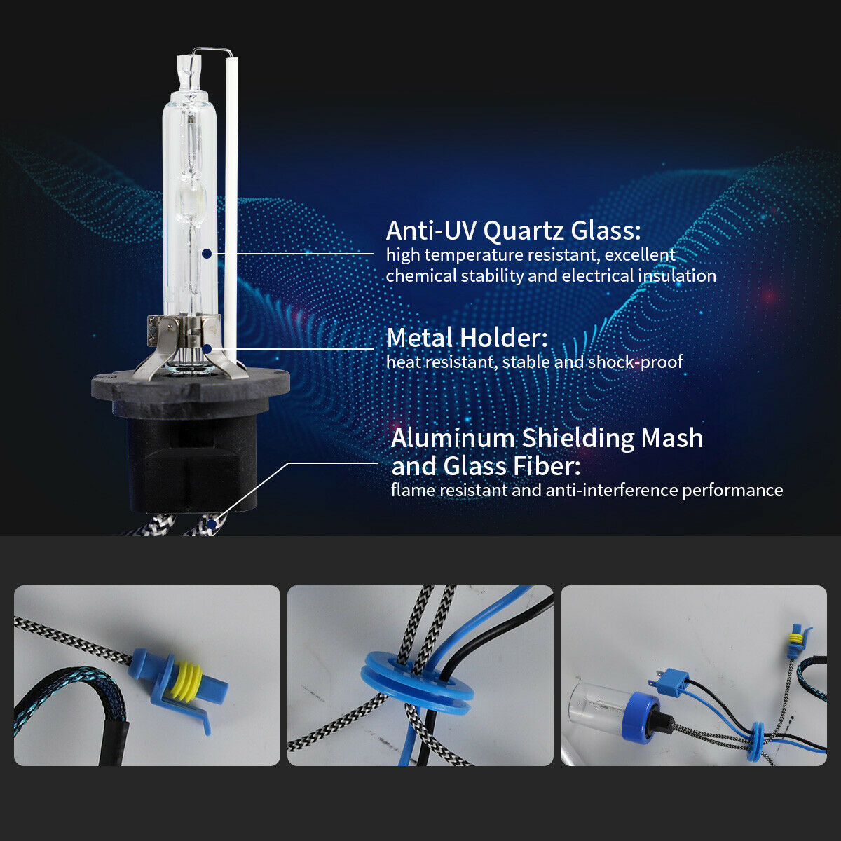 2 PCS D2H D2S D2R Headlight Xenon Bulbs with Ballast HID Conversion Kit | eBay