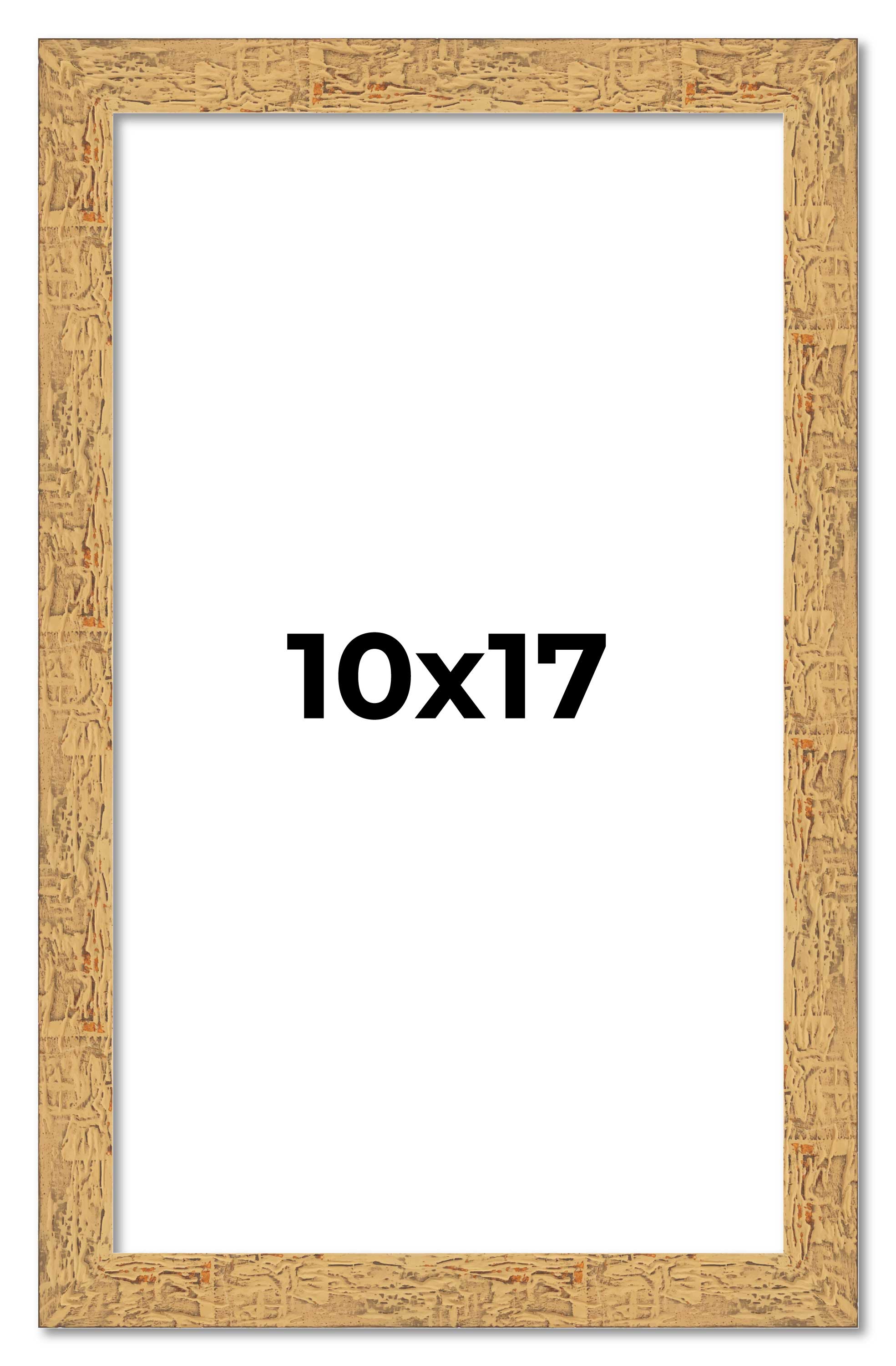 10x17 Frame Beige Real Wood Picture Frame Width 1.25 inches | Interior ...