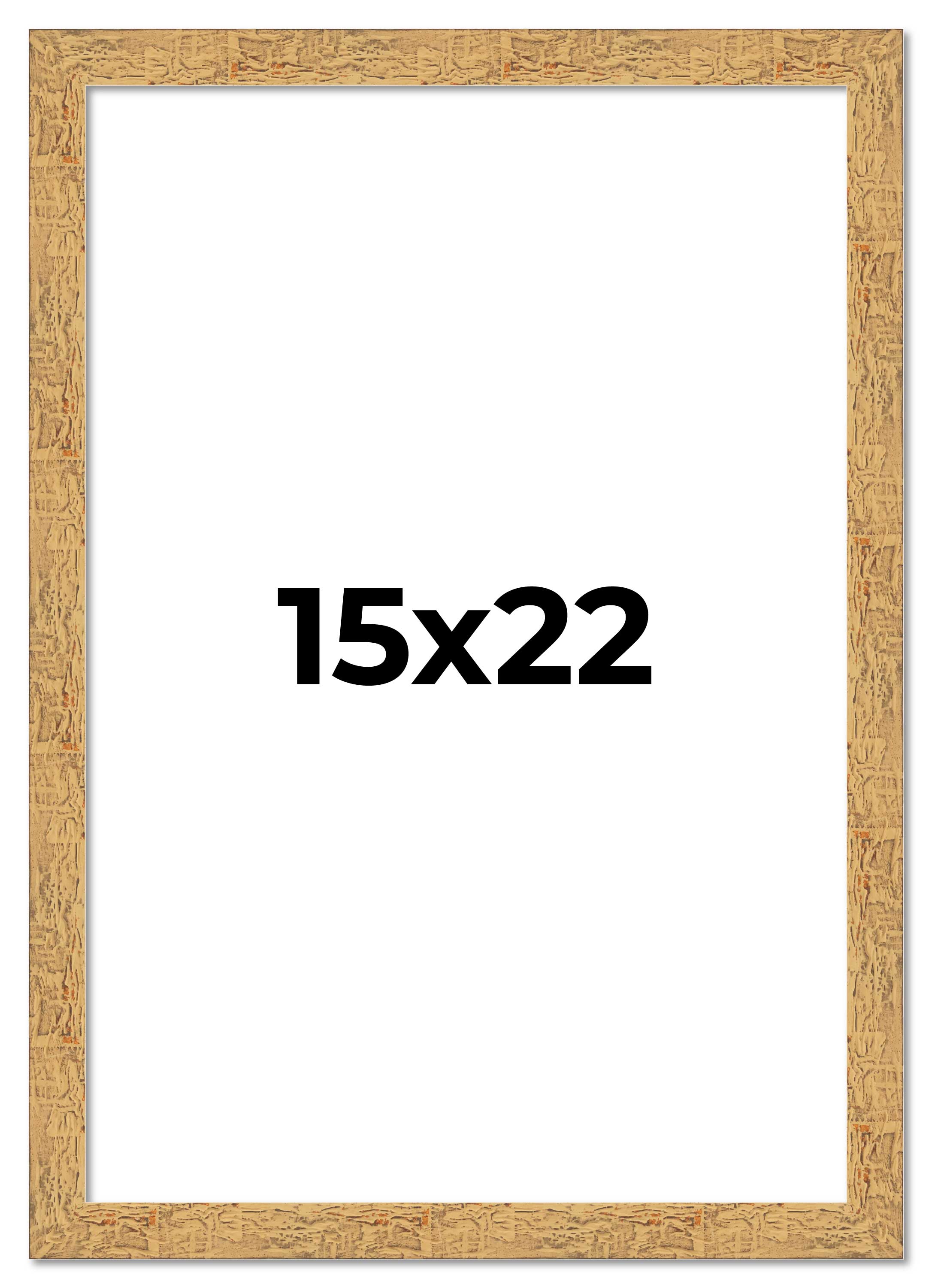 15x22 Frame Beige Real Wood Picture Frame Width 1.25 inches | Interior ...
