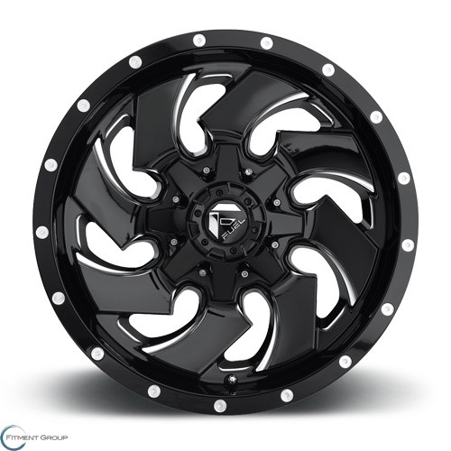 Fuel Offroad Cleaver D574 18x9 6x135 20 Wheel 18" Inch Black Milled for ...