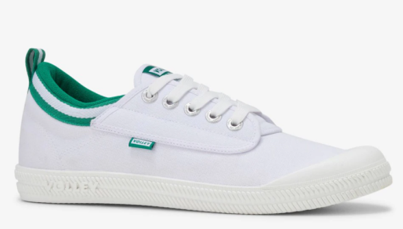 Dunlop Volleys International Volley Low Canvas Casual Mens Shoes Black ...