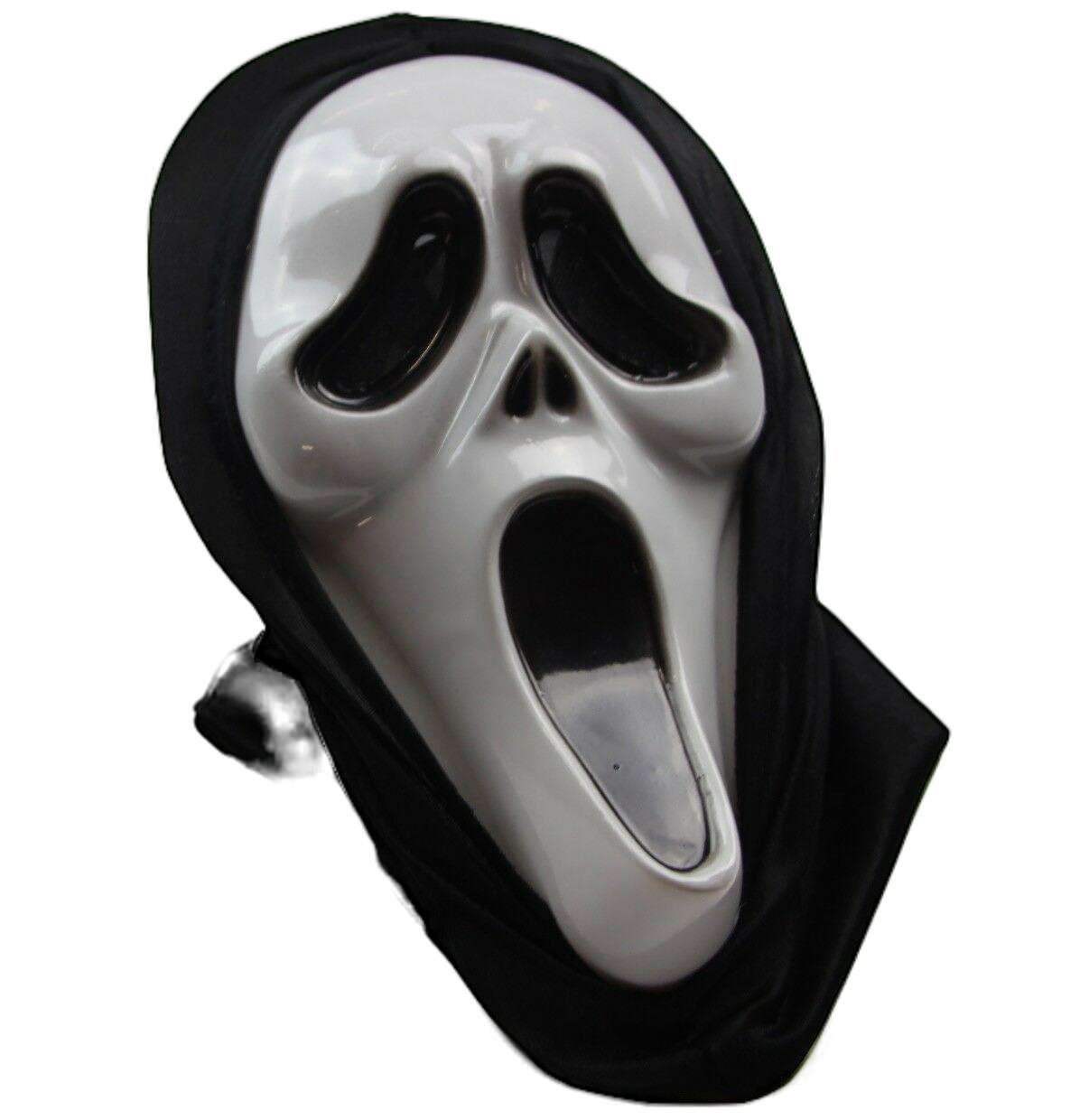 Scream Mask Black Scary Mask Mens Evil Halloween Party Horror Movie ...