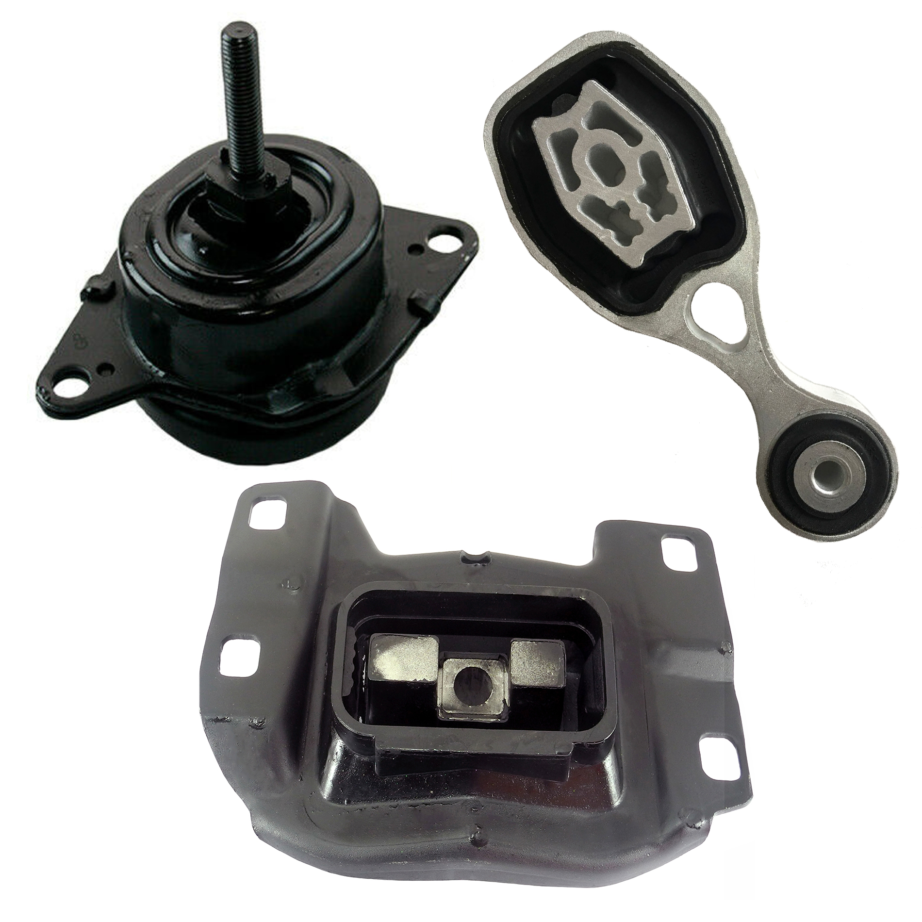 Engine Motor & Automatic Trans. Mount For 2016-2019 Ford Explorer 2.3L ...