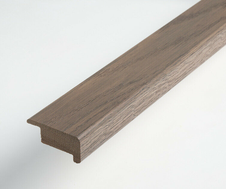 Solid Oak Stair Nosing Lip Over 15mm Depth 0.9m Long Various Colours ...