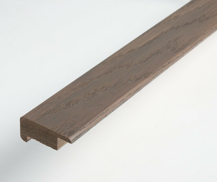 Solid Oak Stair Nosing Lip Over 15mm Depth 0.9m Long Various Colours ...
