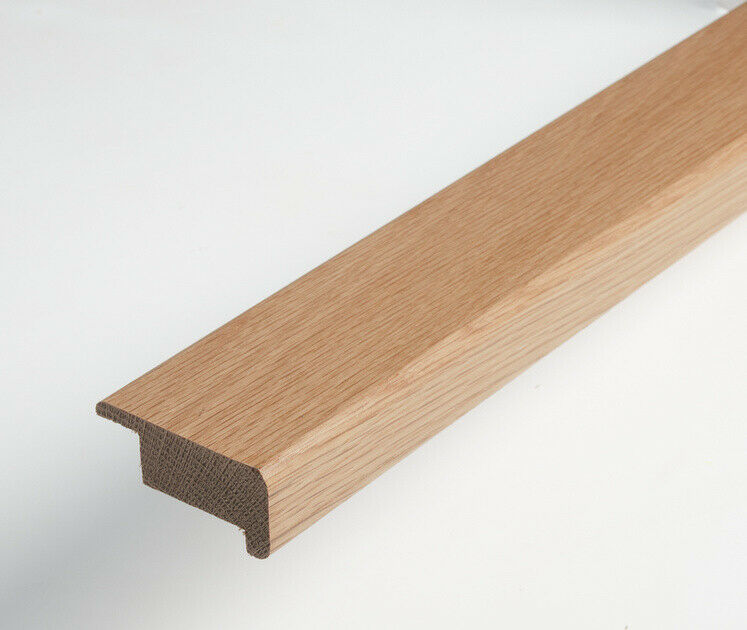 Solid Oak Stair Nosing Lip Over 15mm Depth 0.9m Long Various Colours ...