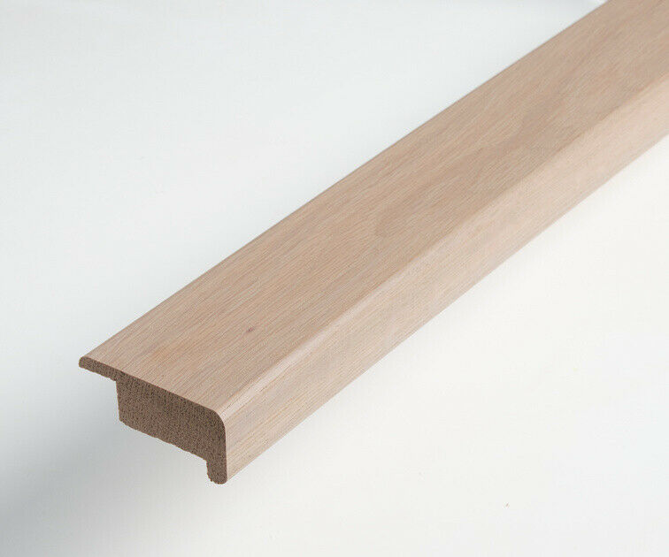 Solid Oak Stair Nosing Lip Over 15mm Depth 0.9m Long Various Colours ...