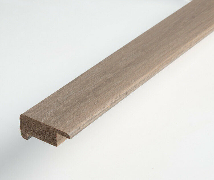 Solid Oak Stair Nosing Lip Over 15mm Depth 0.9m Long Various Colours ...