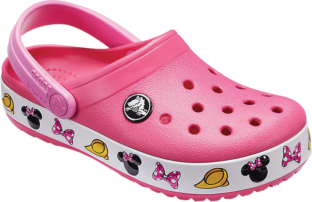 Girls' Crocs Crocband Minnie Clog Junior | Shoes.com
