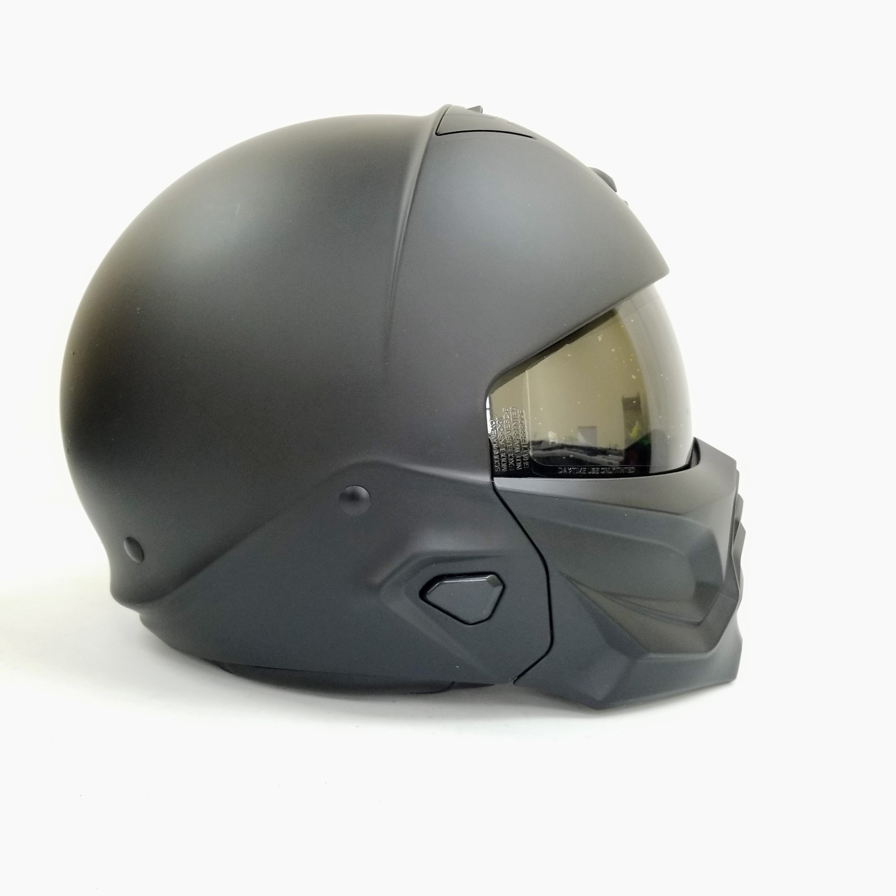 ScorpionEXO Covert 2 Open Face 3/4 Mode Motorcycle Helmet (Matte Black ...