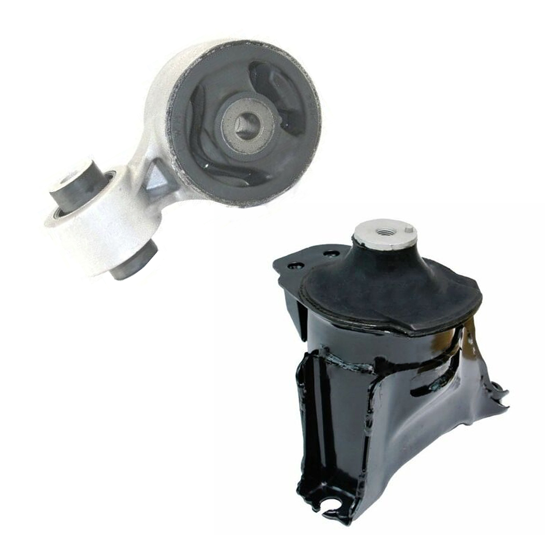 2PCS Front R Motor & Lower Torque Strut Mount w/o Bracket For Honda ...