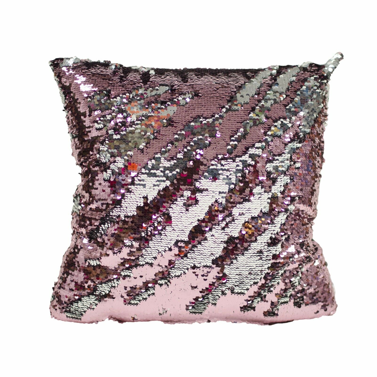 Mermaid Throw Pillow Reversible Colorful Sequin Cushion Comfortable ...