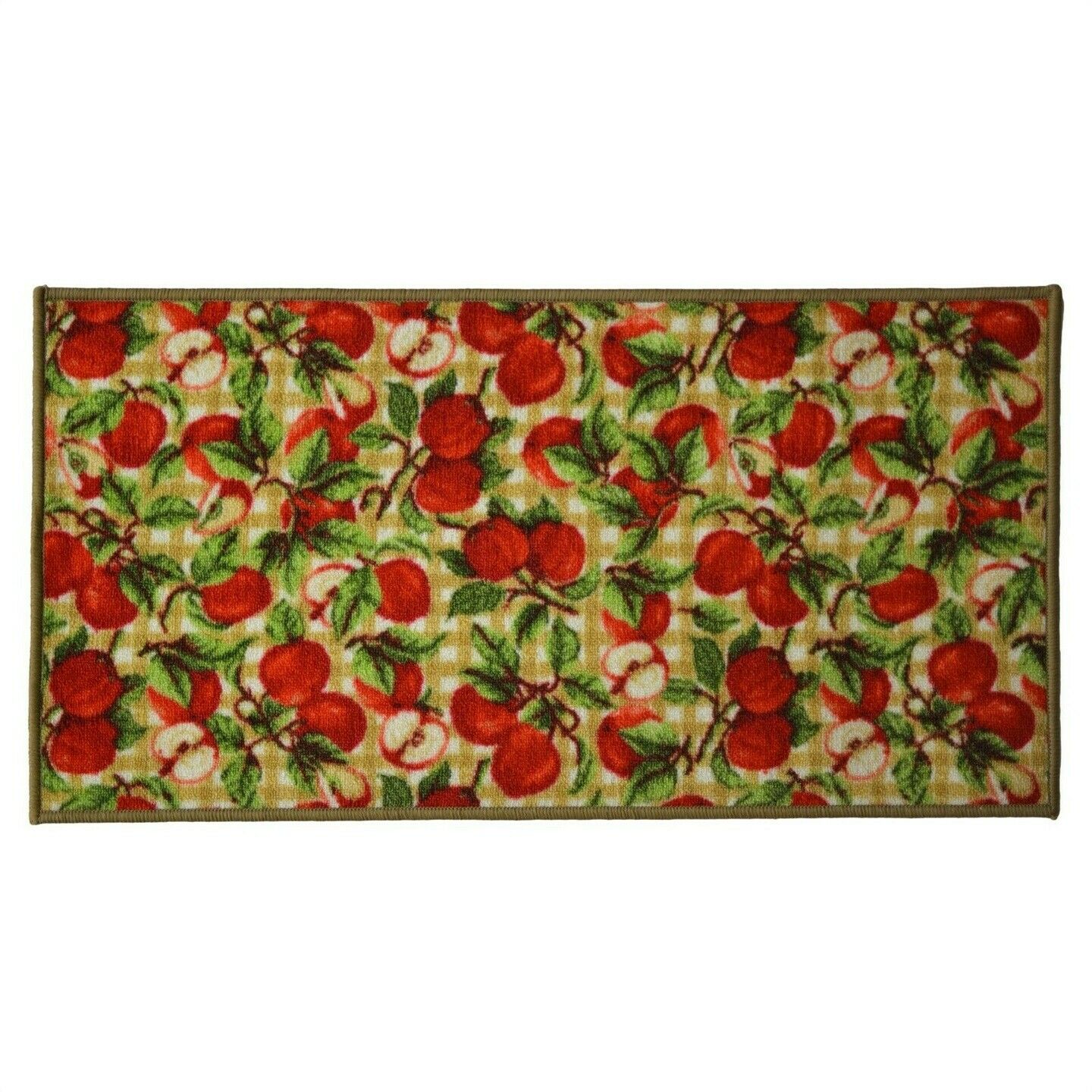 Kitchen Rugs Floor Mat Carpet Home Decor Food Prints Rectangle D Semi ...