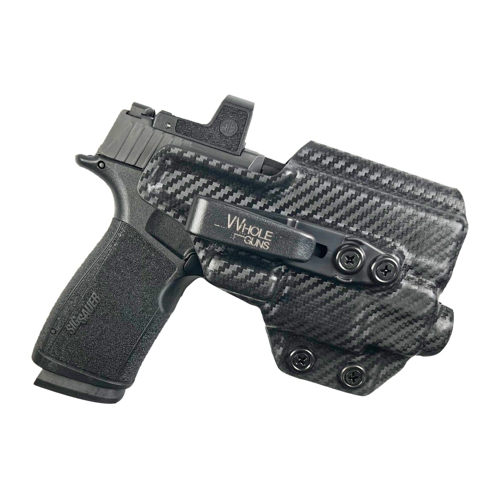 WHOLEGUNS IWB Kydex Holster Sig P365 X MACRO +TLR7/8-TUCKABLE RED DOT ...