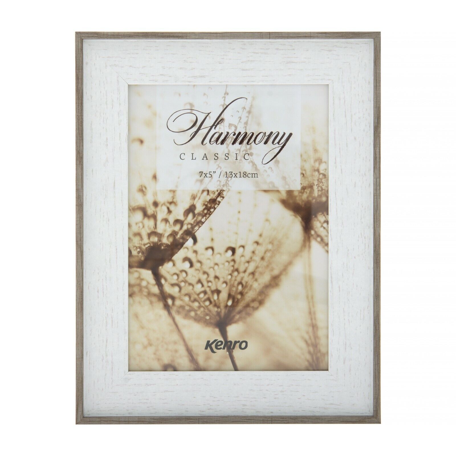 Kenro Harmony Classic Series White and Grey Wood-Effect Photo Frame | eBay