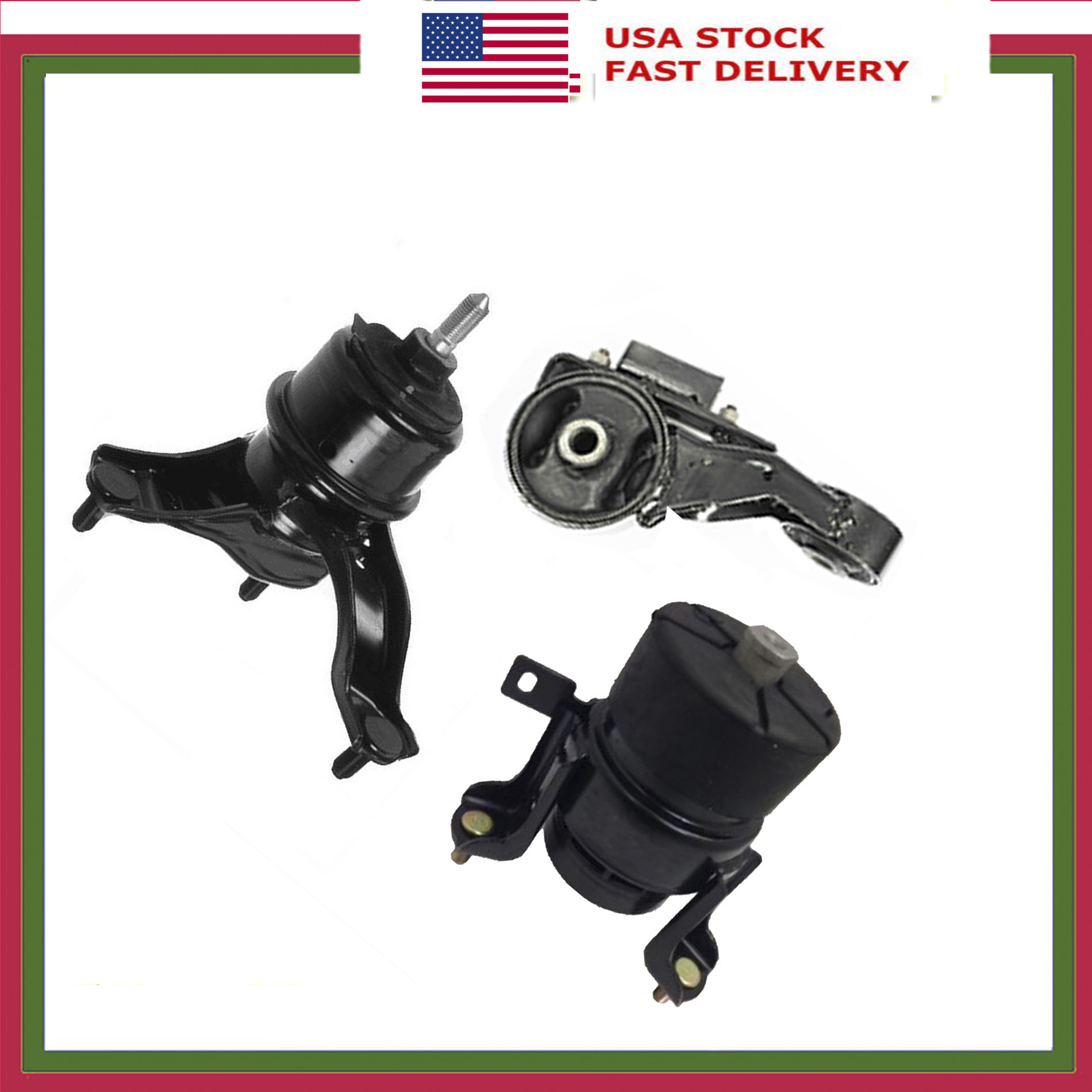 Motor & Torque Mount 3PCS For 2004-2006 Toyota Sienna 3.3L 4WD 4270 ...