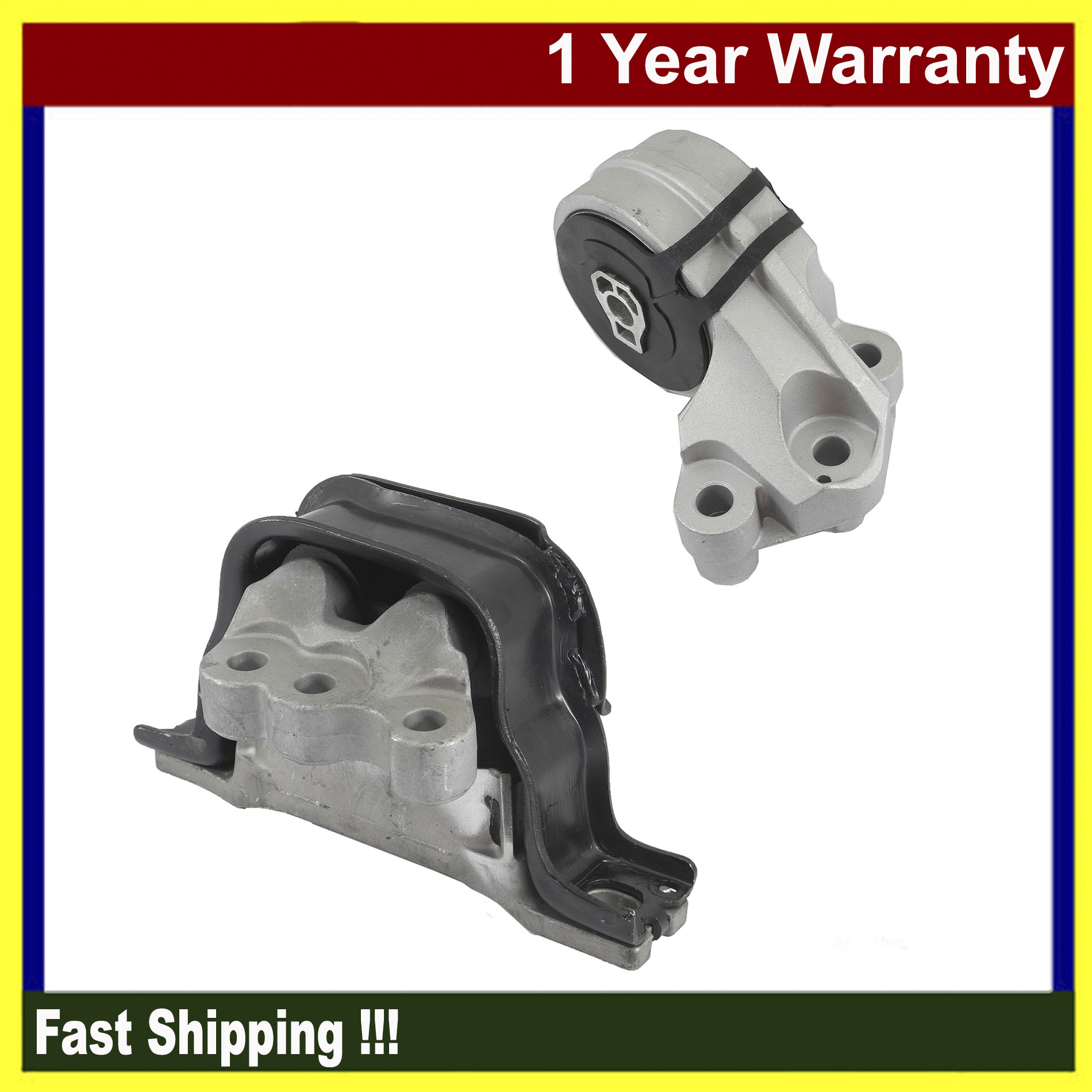 Engine Motor & Trans Mount For Chevrolet Equinox GMC Terrain 10-17 2.4 ...
