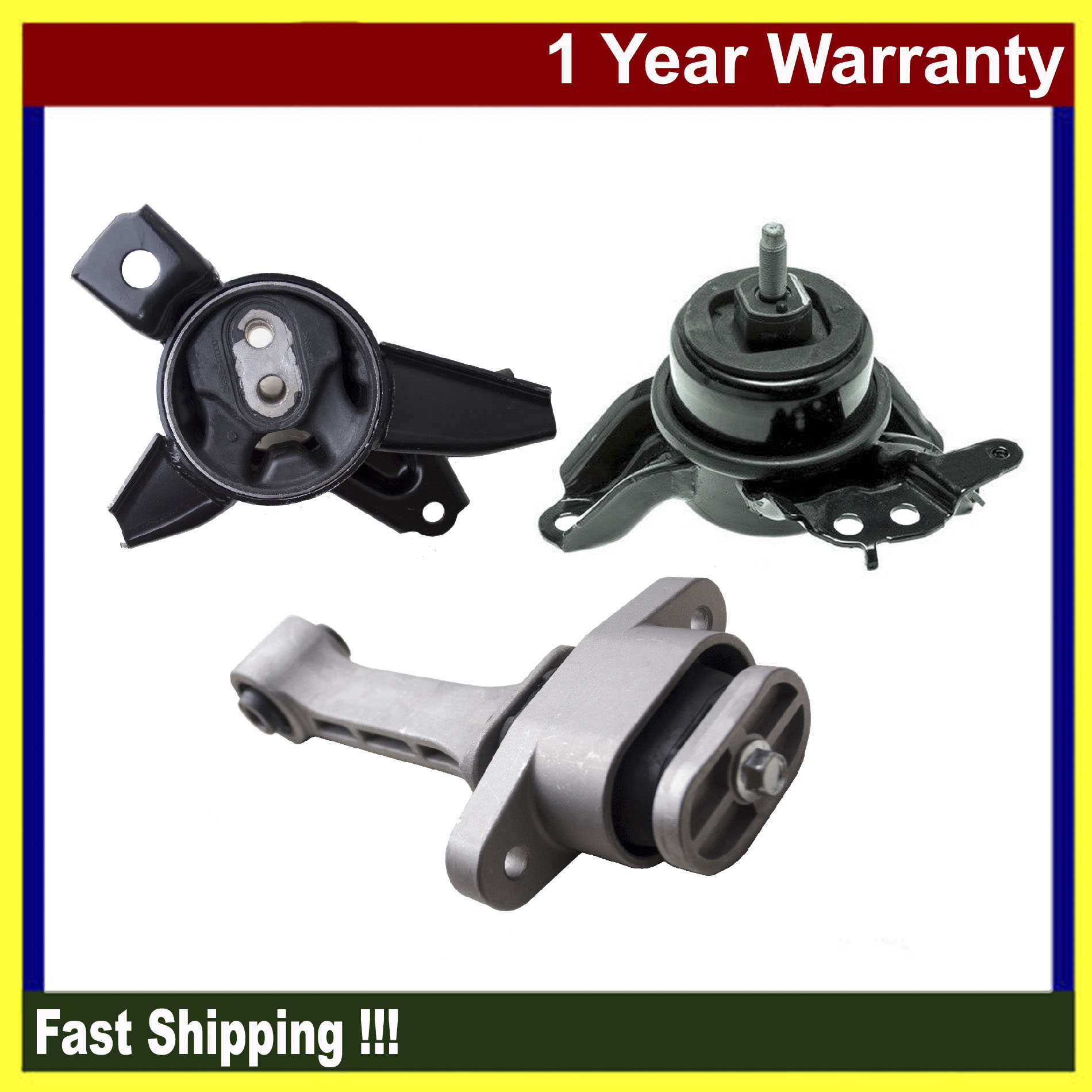 Engine Motor & Transmission Mount For Kia Optima 2011 2012-2015 2.4L ...