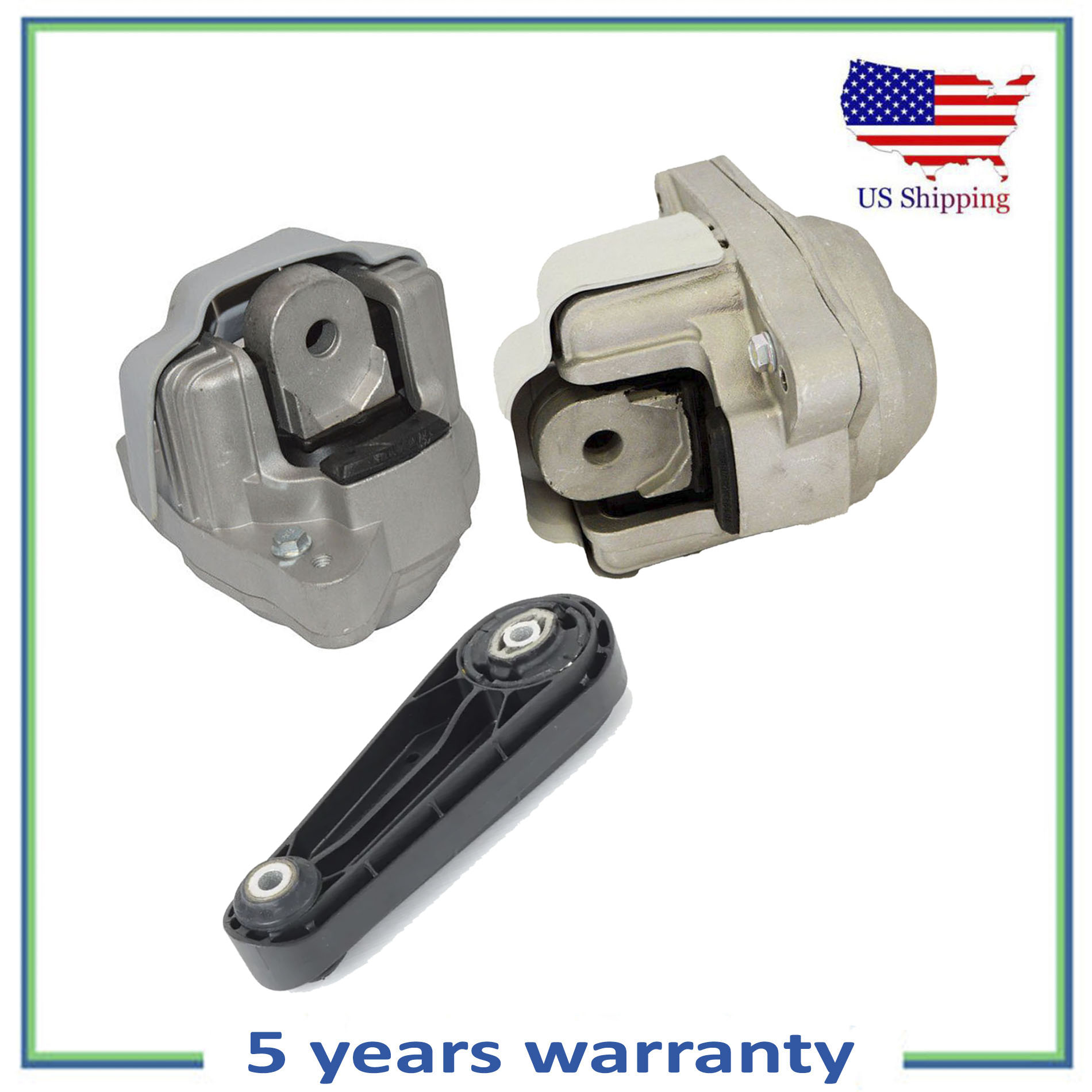 Set 3Pcs Engine Motor Mount For 2015 Porsche Macan 3.0L 3.6L | eBay