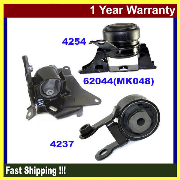 New fits 2007-2011 Toyota Yaris 1.5L Engine & Trans Mount Set 3PCS for ...