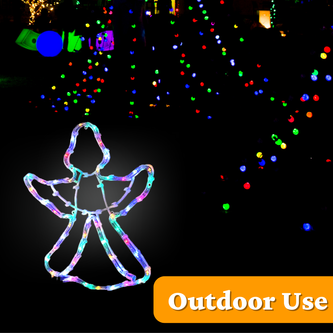 Christmas LED Rope Light Decoration Multi Colour Silhouette Indoor ...