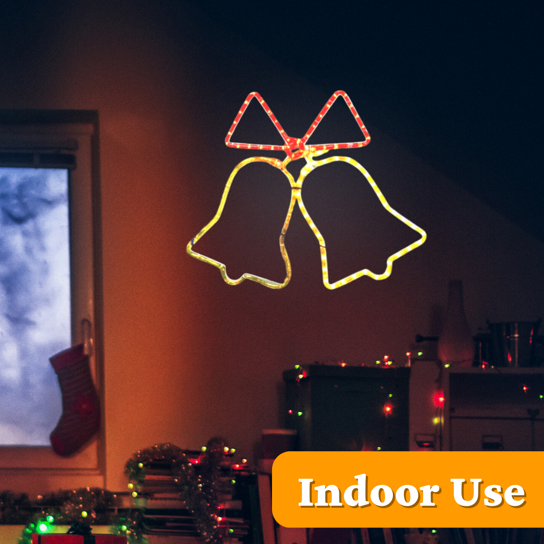 Christmas LED Rope Light Decoration Multi Colour Silhouette Indoor ...