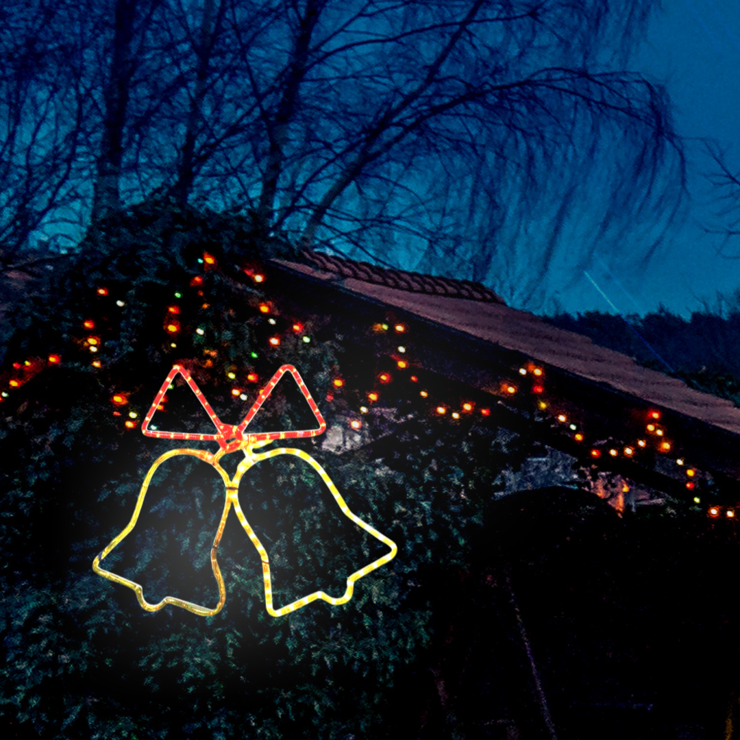 Christmas LED Rope Light Decoration Multi Colour Silhouette Indoor ...