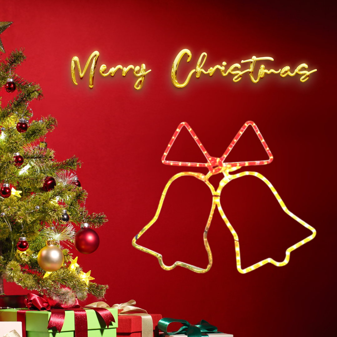 Christmas LED Rope Light Decoration Multi Colour Silhouette Indoor ...