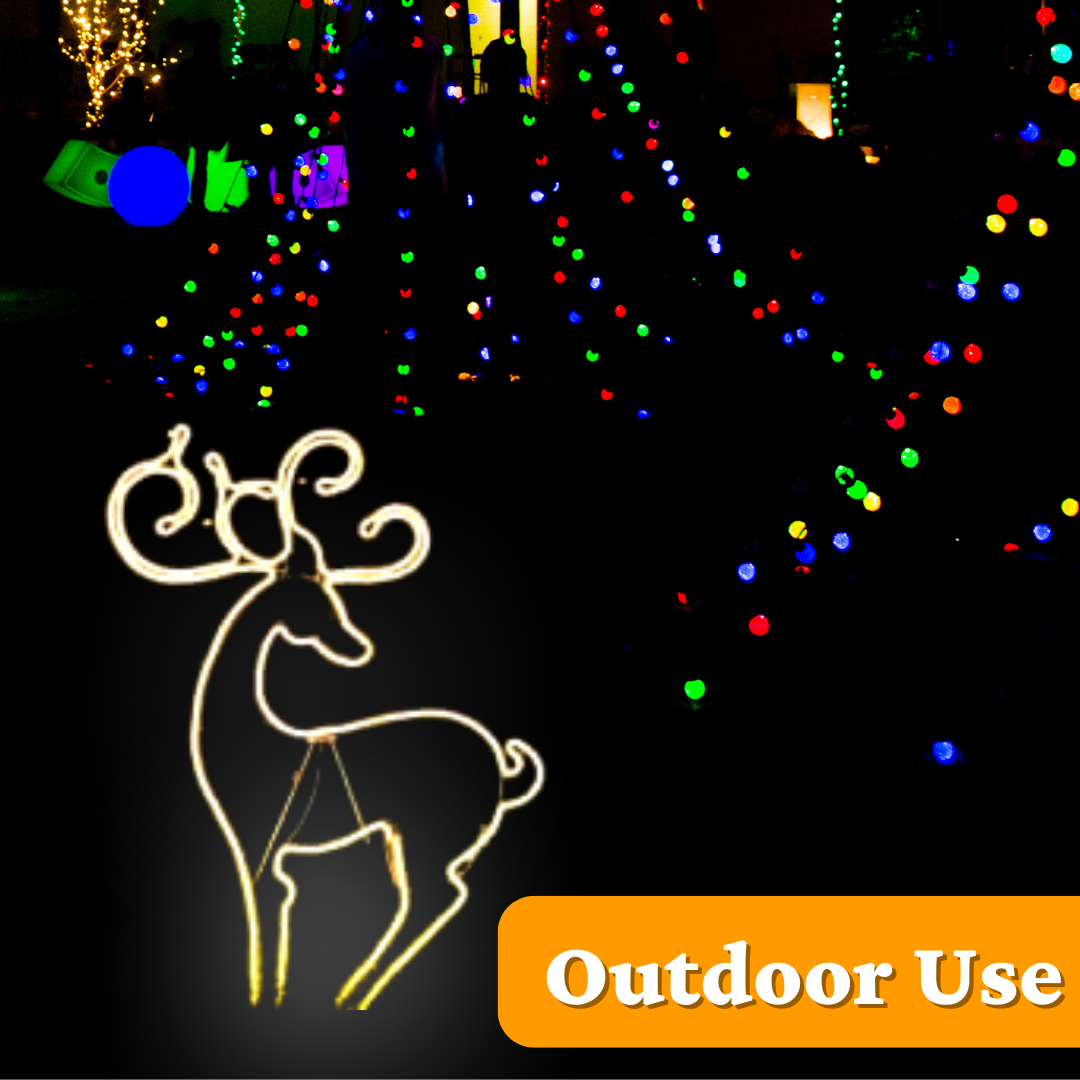 Christmas LED Rope Light Decoration Multi Colour Silhouette Indoor ...